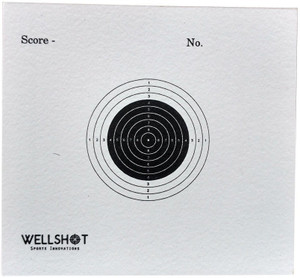 10m Air Rifle Target Card Paper Print - Sports posters in India - Buy ...