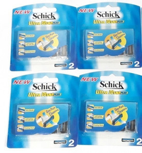 Schick Ultra Blue Plus - 8 Cartridge Refills razor pack - Price in ...