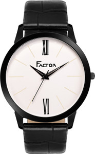 FACTOR Super Premium Black Slim Collection Analog Watch - For Men - Buy ...