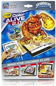 CRAYOLA Color Alive 2.0 - Coloring Book, Crayons and Mobile App Set ...