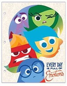 DISNEY Inside Out 2-Pocket Assorted Portfolio Folders- 2 Pack - Inside ...