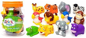Spark Create Imagine Safari Animals 12 Pcs - Safari Animals 12 Pcs ...