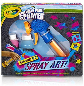 CRAYOLA Washable Sidewalk Paint Spray - Washable Sidewalk Paint Spray ...