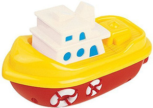 Navystar Wind Up Tug Boat Baby Toy (Colors May Vary) - Wind Up Tug Boat ...