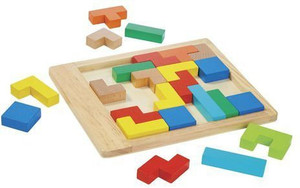 Imaginarium Discovery Wooden Color Blocks Puzzle - 24 Piece - Discovery ...