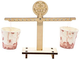 Genrc Homyl Building Model Kits Toy Balance Beam Weighing Scale Kids ...