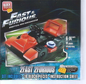 Block Tech Fast & Furious Building Kit - 2 Fast 2 Furious - Fast ...