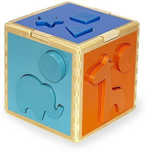 Imaginarium Discovery Animals And Shapes Sorting Cube - 11 Pieces ...
