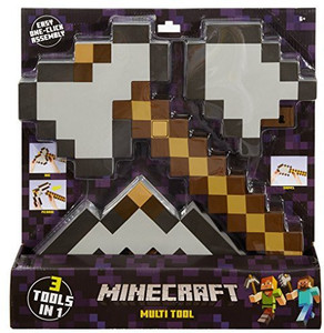 Genrc Minecraft 3-In-1 Muti Tool Pack - Minecraft 3-In-1 Muti Tool Pack ...