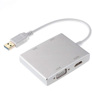 Tobo HDMI Adapter 0.5 m USB3.0 toI +RJ45 1080P Expander External Video ...