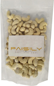 PAISILY Whole White Cashew Nuts - 500g (500 gram, Pouch) Cashews Price ...