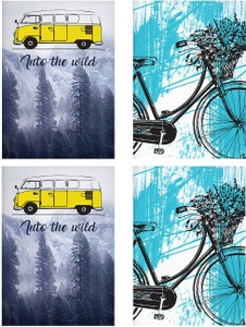 Combo Posters Set Of 4 Rolled Posters with Into the wild No Frames ...