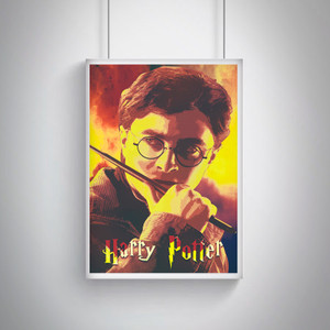 Cool, Trendy, Quirky Posters "Harry Potter Gryffindor Abstract Art ...
