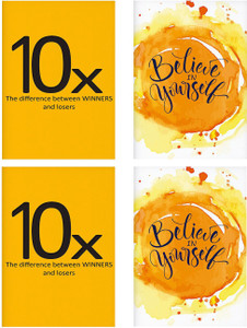 Combo Posters Set Of 4 Rolled Posters with Winners and losers design No ...