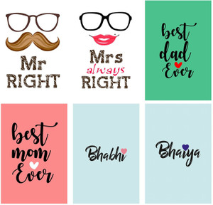 Set of 6 posters rolled in a tube with Mr. Right and mr perfect- Gifts ...