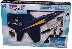 New-Ray , Modern Plane, 1:72 Scale, F/A -18 Hornet "Blue Angels ...