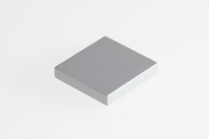 Genrc 200X Lego Medium Stone Grey (Light Grey) 2X2 Flat Tiles Super ...