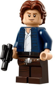 LEGO Star Wars Minifigure Harrison Ford - Han Solo Millennium Falcon ...