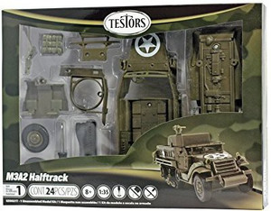 Testor Corp Testors Classic M3A2 Halftrack Armored Personal Carrier (1: ...