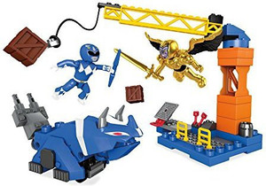 Mega Bloks Mega Construx Mighty Morphin Power Rangers Blue Ranger ...
