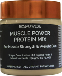 BIOAYURVEDA MUSCLE POWER PROTEIN MIX 250 g Protein Blends Price in ...