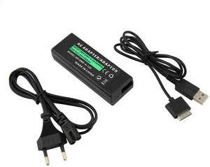 TCOS Tech PSP GO Power Adapter with USB Cable Gaming Adapter - TCOS ...