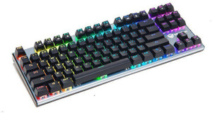 Meetion MT-MK04 RGB 87 Keys Mechanical Gaming Keyboard Wired USB ...