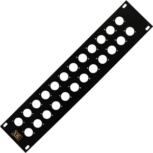 MX Audio Cable Stage Junction 24 Port Plate for Microphone Cable with ...