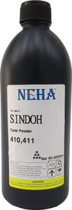 Neha SINDOH TONER(400g) FOR SINDOH 410,411 Black Ink Toner Powder ...