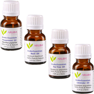 ARUBA Essentials Peppermint, Basil, Tea Tree & Lavender - Price in ...
