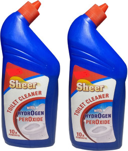 Sheer Toilet Cleaner Power Plus 2x900ml Jasmine Gel Toilet Cleaner ...