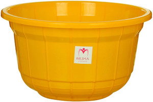 MIJHA Plastic 2 Pcs Cloth Washing Tub 25 L Plastic Bucket Price in ...