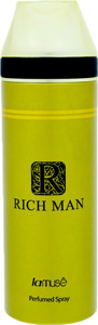 Buy Lamuse RICH MAN Perfume - 200 ml Online In India | Flipkart.com