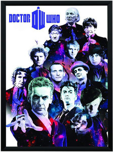 Doctor Who All Doctors Poster A4 Frame Paper Print - Movies posters in ...