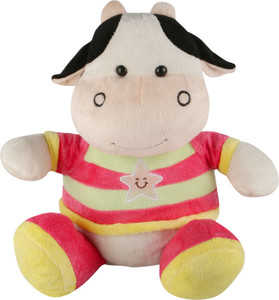 SIMBA Glow In Dark Soft Stuffed Cow Toy - 33 cm - Glow In Dark Soft ...