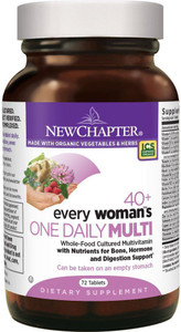 New Chapter Every Woman's One Daily 40 Plus Multivitamin - 72 Tablets ...