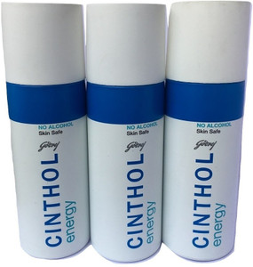 CINTHOL ENERGY PACK OF 3 Deodorant Spray - For Men - Price in India ...