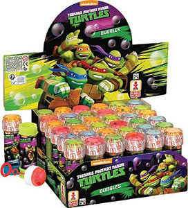 Fancy Me X12 Teenage Mutant Ninja Turtles Characters Bubbles with ...