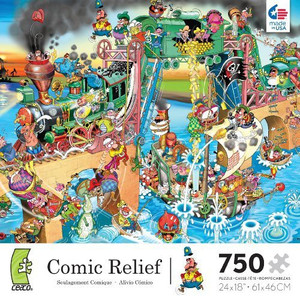 CEACO Comic Relief Pirates of The Mississippi Jigsaw Puzzle - Comic ...