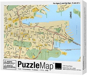 Design Ideas Puzzle Map Sydney 1000 Pieces - Puzzle Map Sydney 1000 ...