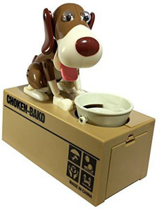 Happy Puppin Choken Bako Robotic Dog Bank Doggy Coin Bank & Money Box ...
