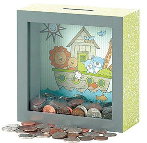 Dicksons NoahS Ark See-Through Coin Bank, Multicolor Coin Bank Price in ...