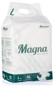 DIGNITY Magna Adult Diapers - L - Buy 10 DIGNITY Adult Diapers for ...