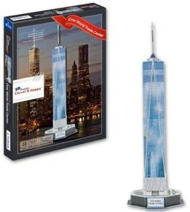 Genrc One World Trade Center Building New York 3 D Model Kit by CALEBOU ...