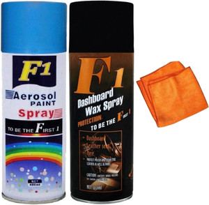 F1 Aerosal Spray paint Blue Spray Paint 450 ml Price in India - Buy F1 ...