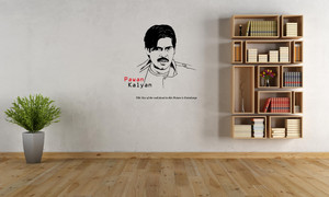 PEACOCKRIDE 254 cm Pawan Kalyan Self Adhesive Sticker Price in India ...