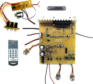 TECH AND TRADE 450 WATTS DIY STK BASED STEREO AUDIO AMPLIFIER CIRCUIT ...