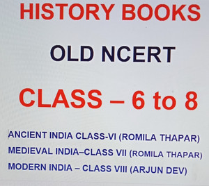 History Books - Old Ncert (Class-6 To 8): Buy History Books - Old Ncert ...