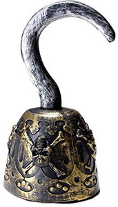 Genrc Pirate Hook Costume Prop Accessory ? One Size, Colors May Vary ...