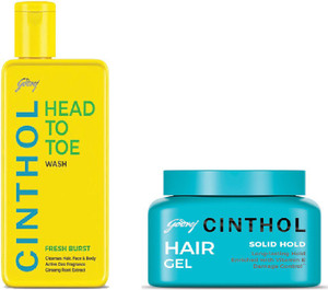 Godrej Cinthol Head to Toe Fresh Burst, Cinthol Hair Styling Gel Price ...